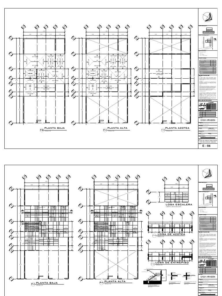 04 - Eq.8 Planos Estructurales | PDF