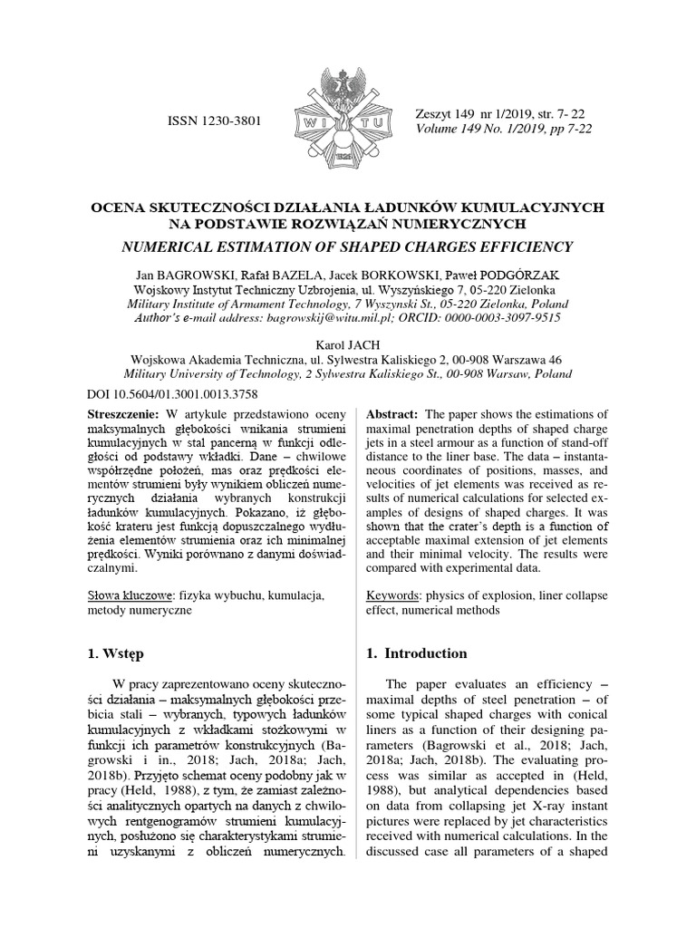 Bagrowski PTU 149 | PDF