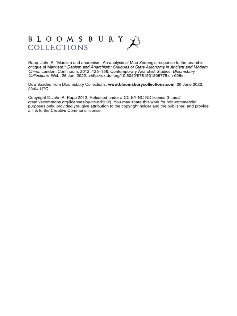 ch-006 | PDF | Mao Zedong | Maoism