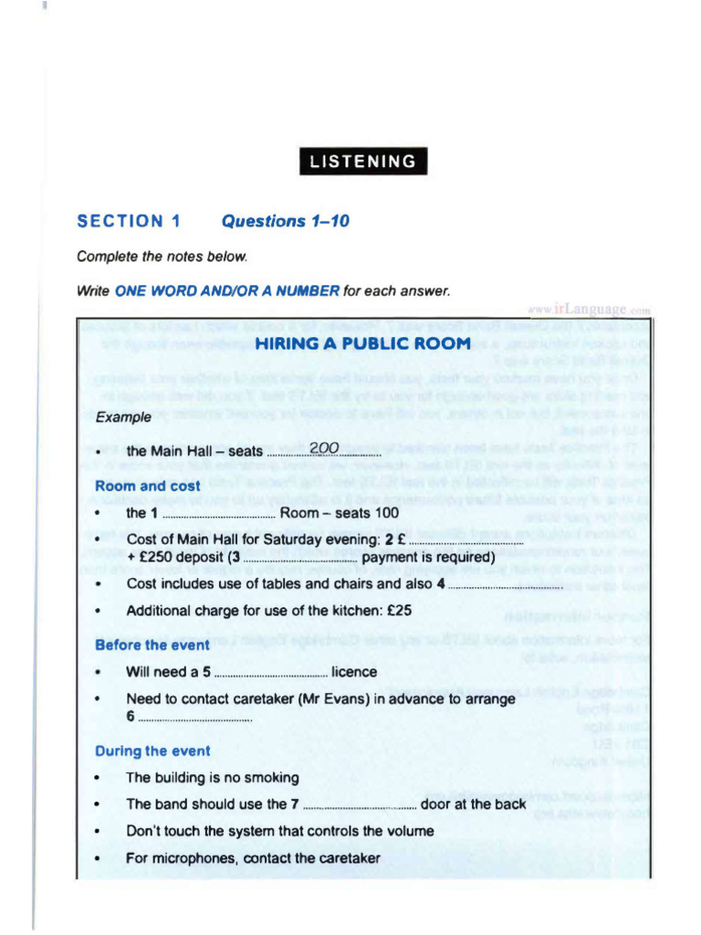 Listening Practice - Unit 4 | PDF