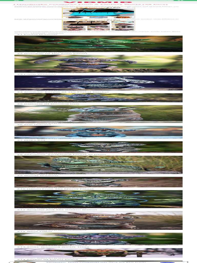 I Handmake Creatures From a Fantasy World (38 Pics) | PDF