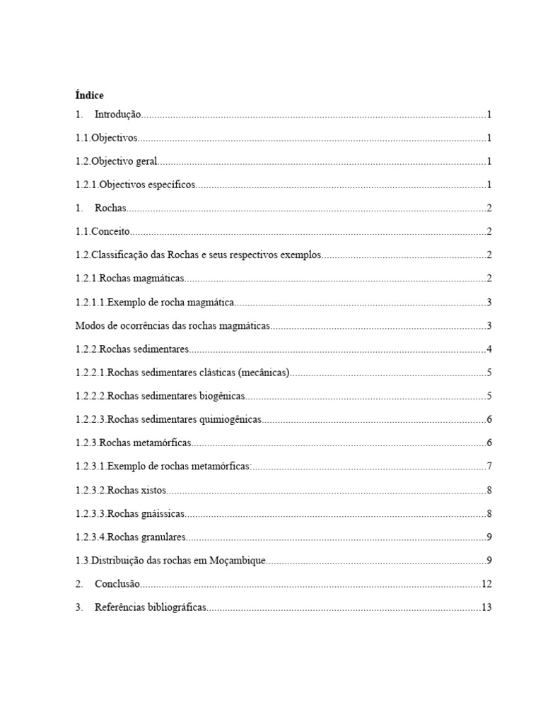 Geologia G | PDF | Rocha sedimentar | Petrologia