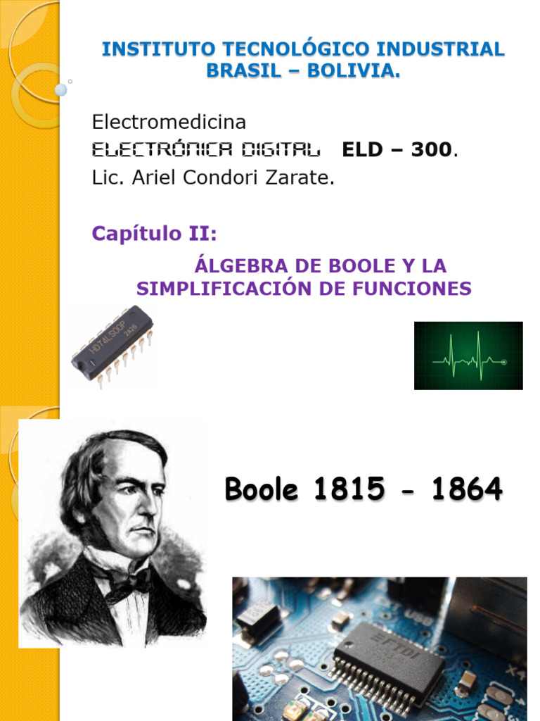 Álgebra de Boole y Simplificación | PDF | Álgebra de Boole | Enseñanza ...