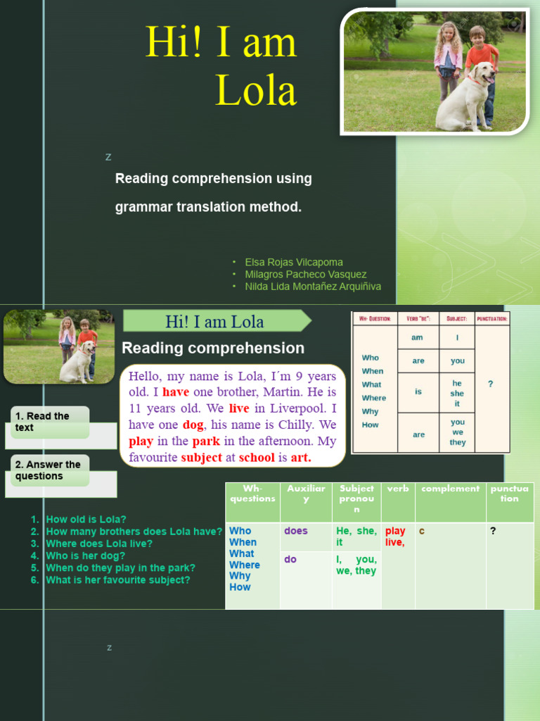 Grammar Method-Reading Comprehension | PDF
