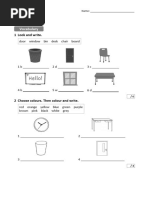 Beehive 2 Unit 3 Test | PDF | Zoology
