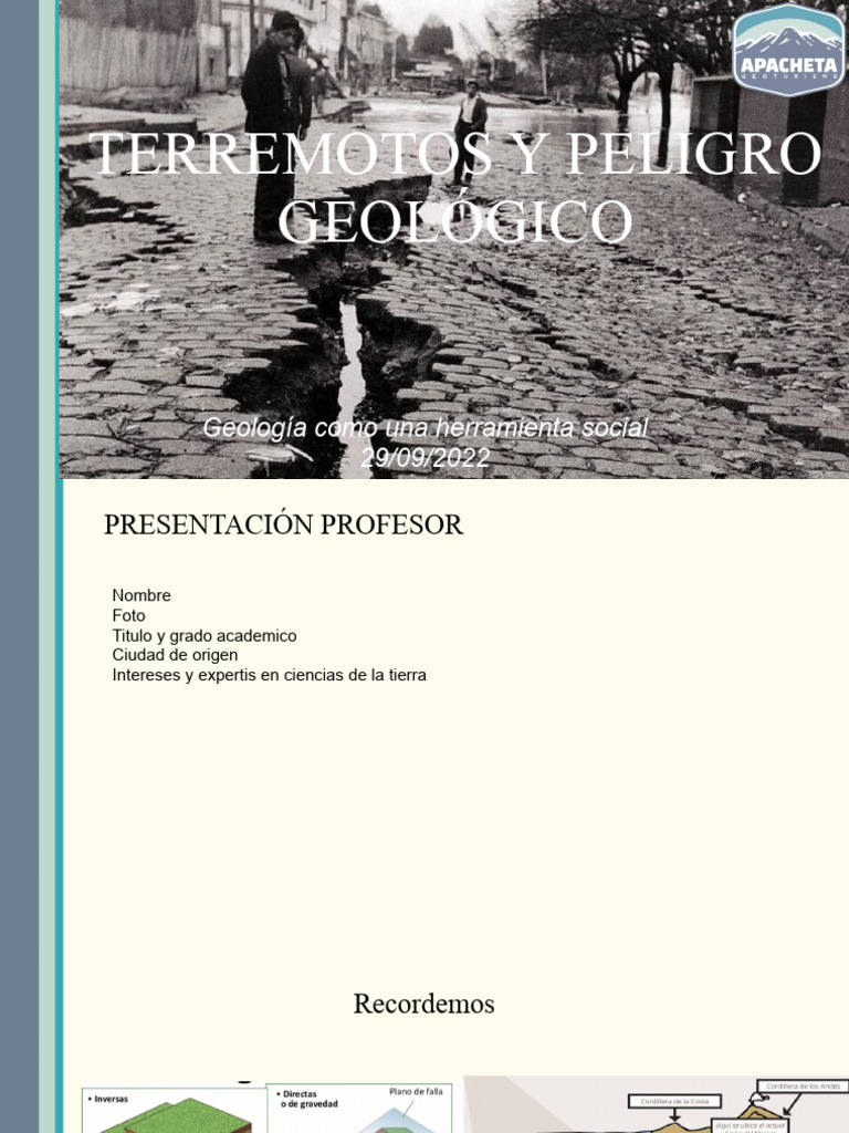 Clase 5 | PDF | Temblores | Tsunami