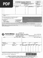 Authorized Release Certificate: Faa Form 8130-3, Airworthiness Approval ...