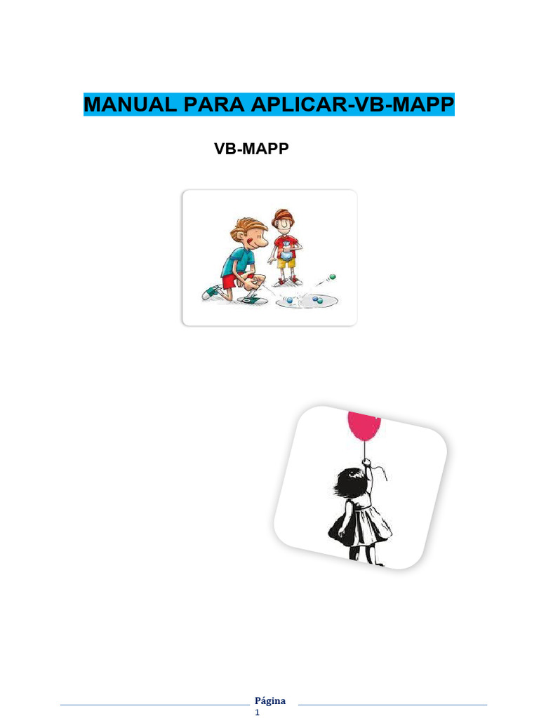 Manual Avaliação Vb-Mapp | PDF | Brinquedos | Comportamento