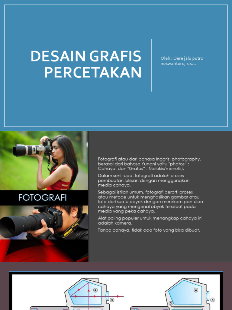 1 - PENGERTIAN DAN JENIS FOTOGRAFI | PDF