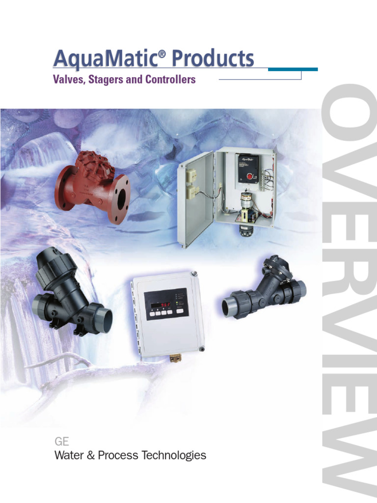 1018192 Rev H AquaMatic Overview | PDF | Pipe (Fluid Conveyance) | Valve