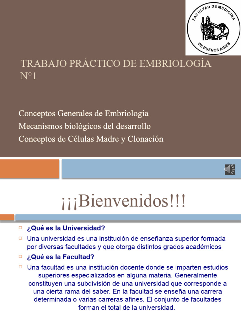 MBD 1 | PDF | Embrión | Medicina
