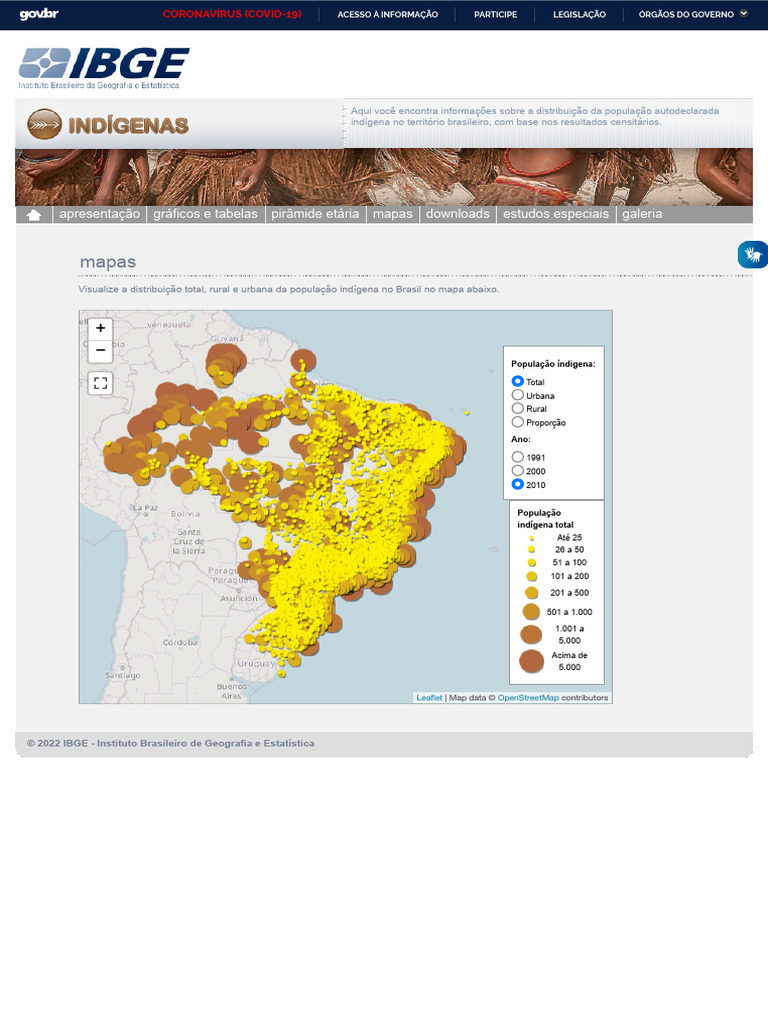 IBGE Indígenas Mapas | PDF