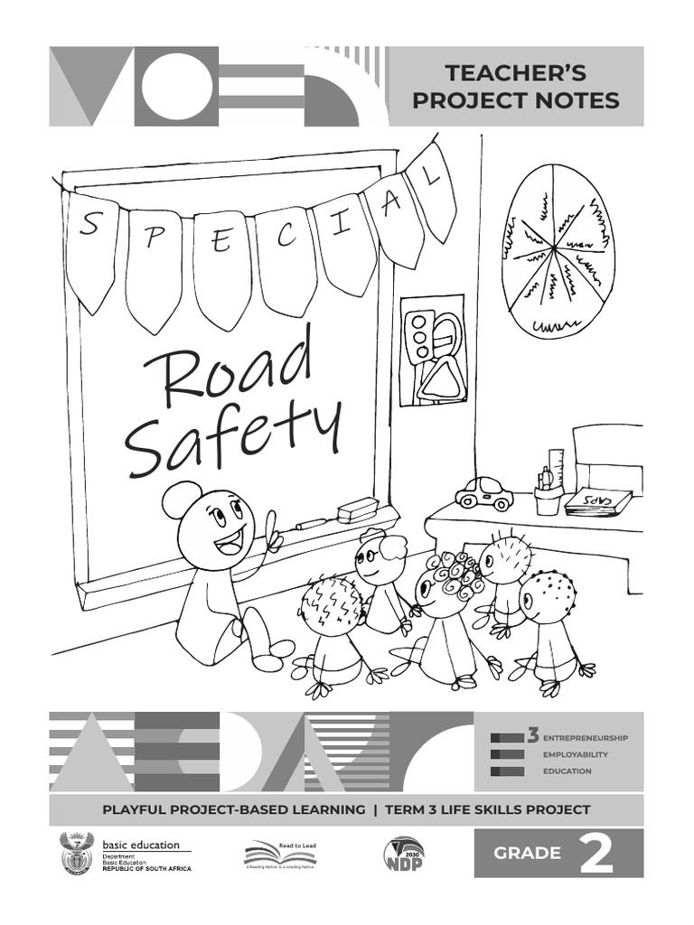 Grade 2 Term 3 2021 Road Safety Teachers Book | PDF | Learning ...