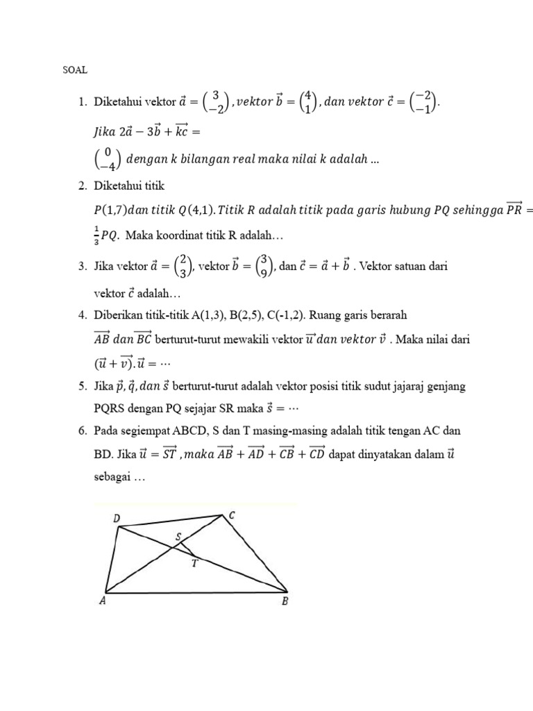 Kisi-Kisi Matematika Minat 2024 (X) | PDF