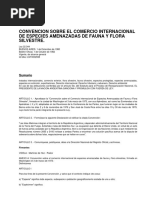 Apéndices de La CITES (General) PDF | PDF | Organismos | Familia