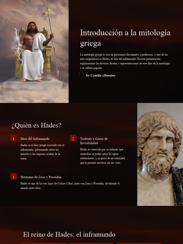 Hades | PDF | infierno | Inframundo griego