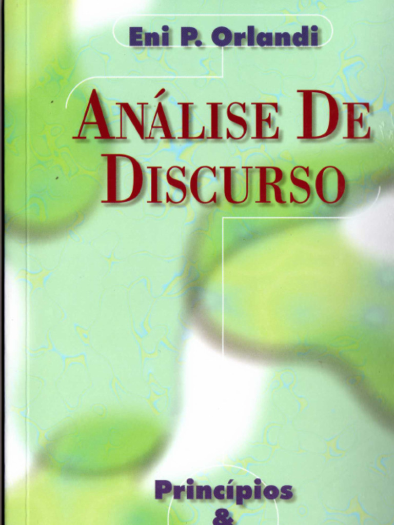 Análise de Discurso - Princípios e Procedimentos - Eni Puccinelli Orlandi | PDF