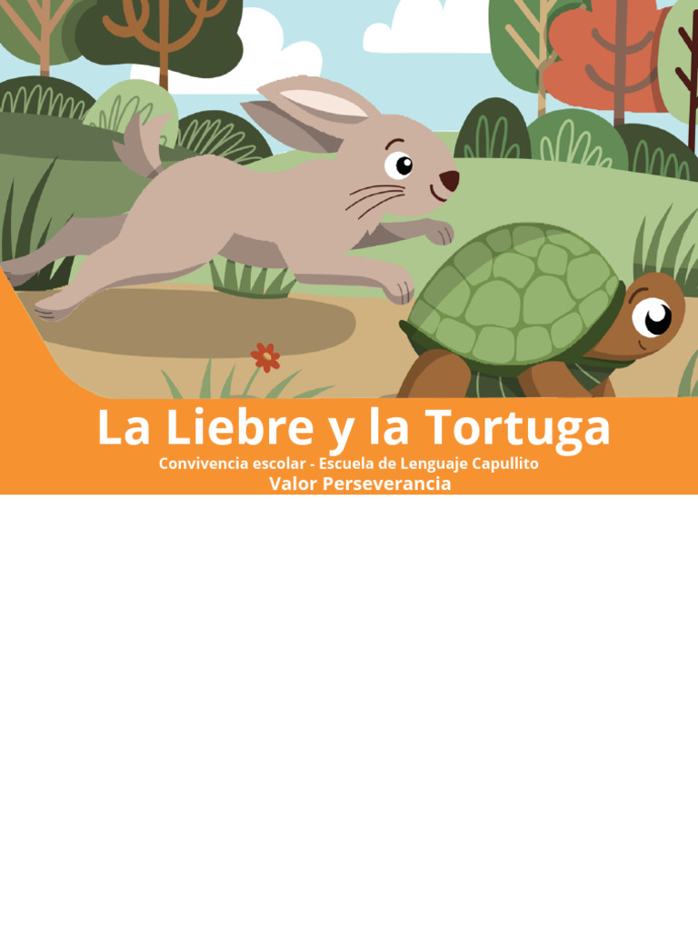 Cuento - La Liebre y la Tortuga | PDF
