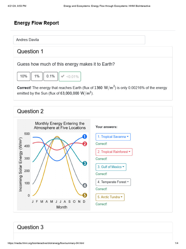 Energy and Ecosystems_ Energy Flow through Ecosystems_ HHMI ...