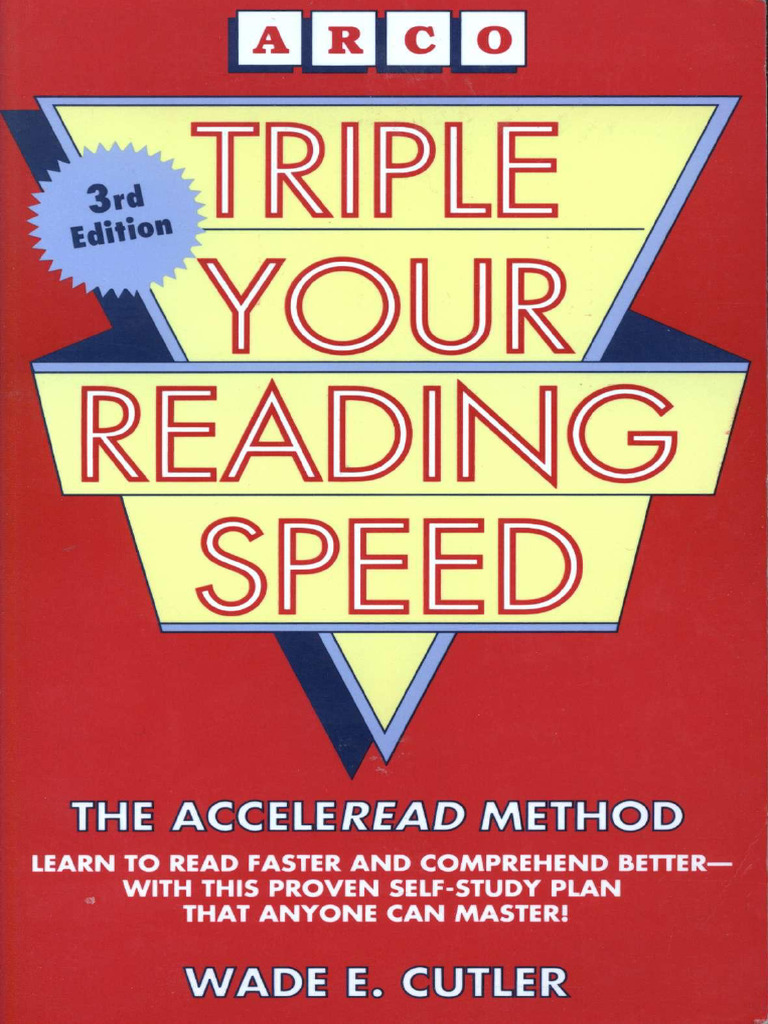 Triple Your Reading Speed (Wade E. Cutler) | PDF