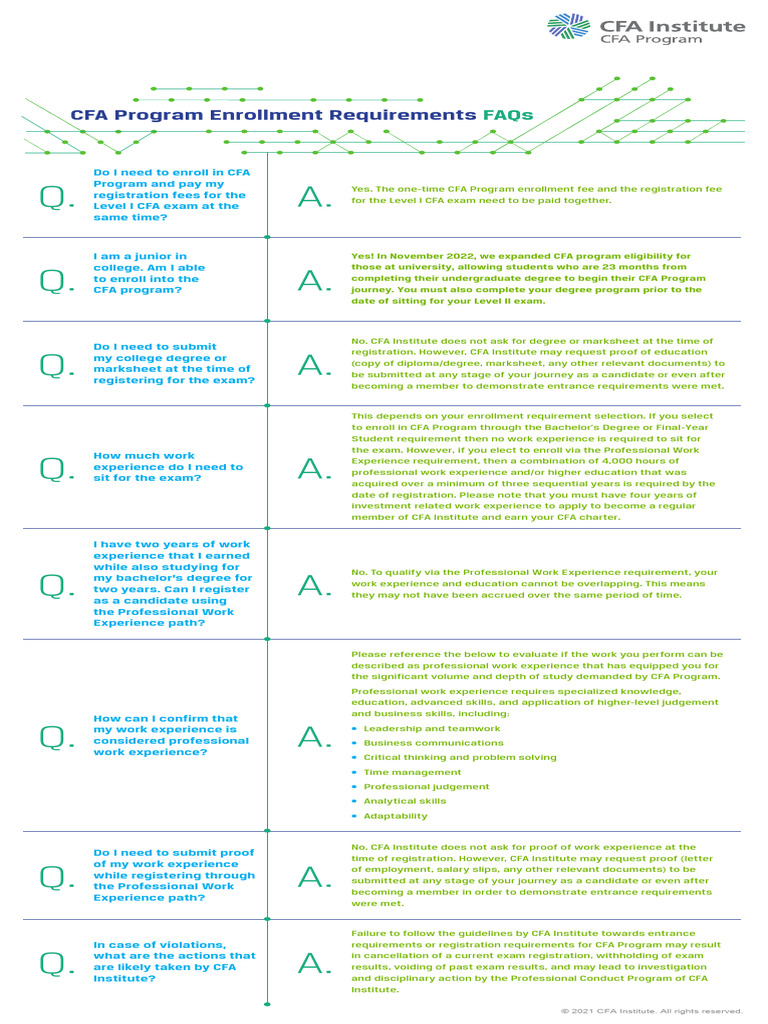 Enrollment FAQs | PDF | Academic Degree | Educational Stages Enrollment FAQs | PDF | Academic Degree | Educational Stages
