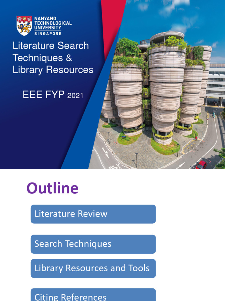 2021 _ EEE FYP_Library Workshop | PDF | Libraries | Citation