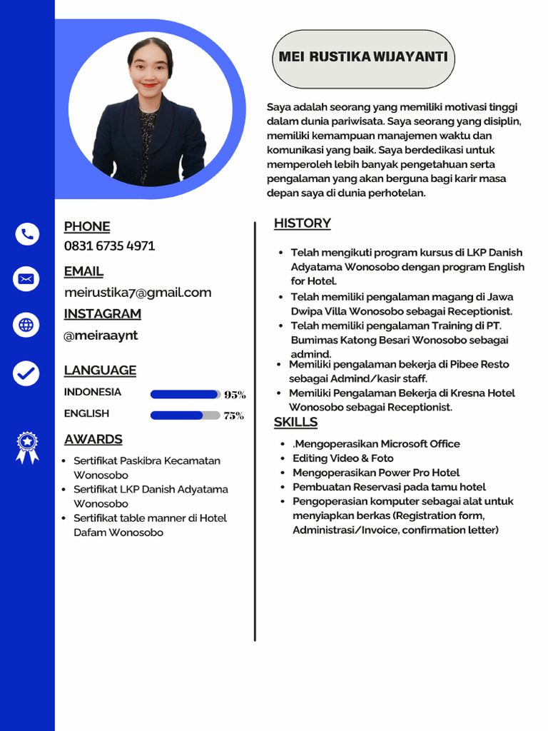 CV by Mei - 20240520 - 165540 - 0000 | PDF