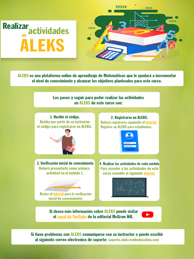Guía para usar ALEKS en Matemáticas | PDF | Negocios