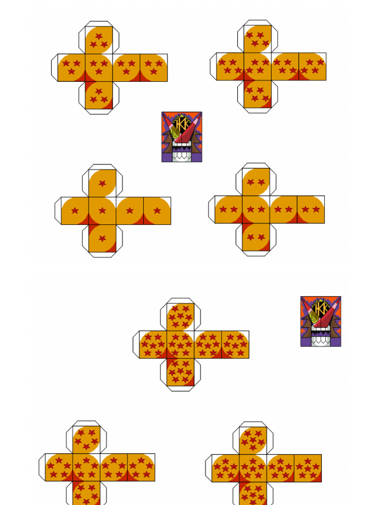 Dragon Balls Papercraft Paper Toy Paper Craft | PDF