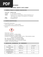 Plascon Floor Paint MSDS Overview | PDF | Paint | Hazards