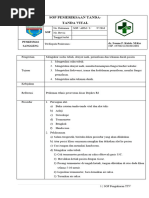 SOP Pengukuran Tanda Vital (TTV) | PDF | Pengembangan Diri | Kesehatan ...