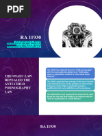Ra 11930 | PDF | Internet | Prosecutor