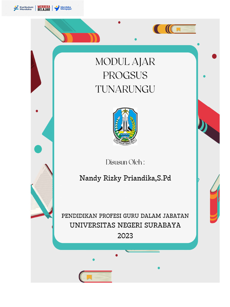 Modul Ajar Progsus Tunarungu Fase D | PDF