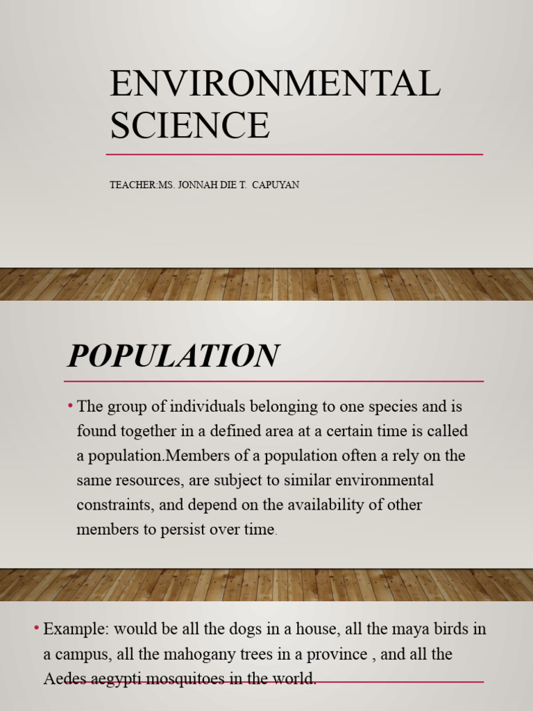 Population Dynamics in Ecology | PDF | Population | Biological Dispersal