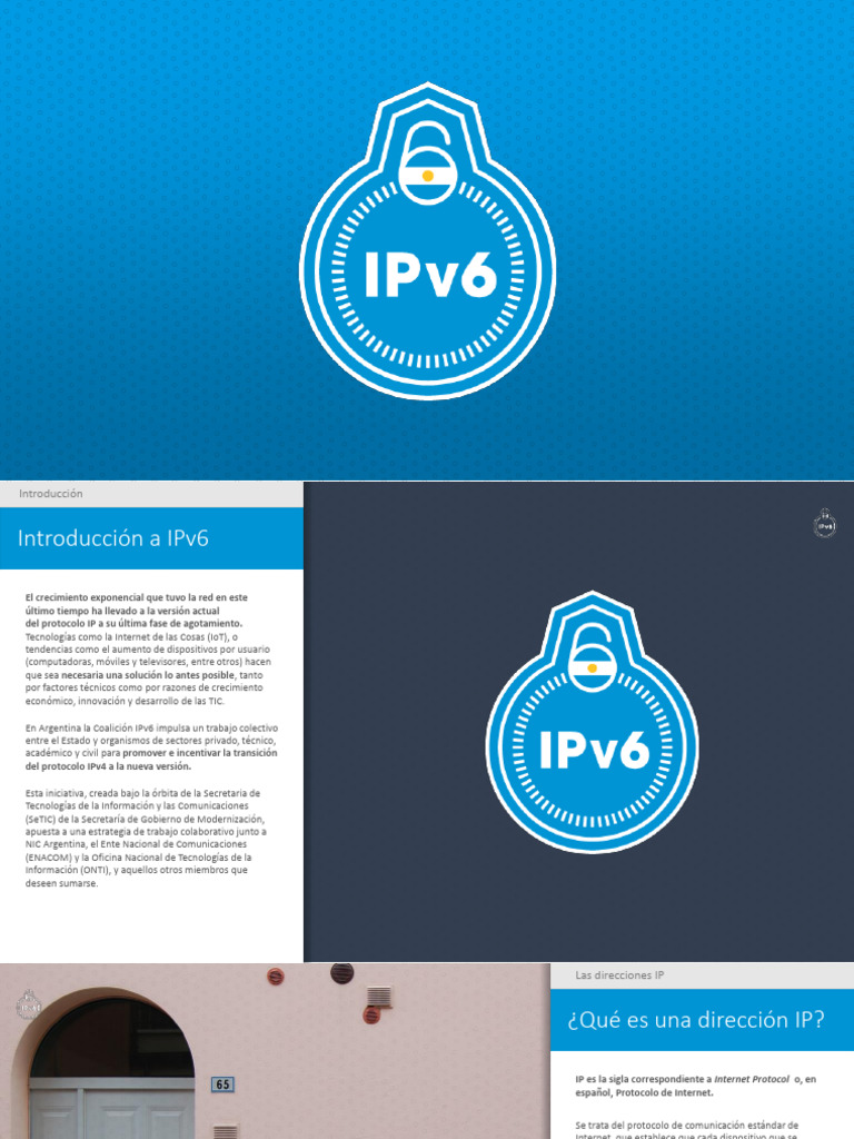 Brief Coalicion-IPv6 V3.0 | PDF | Yo Pv6 | Protocolos de internet