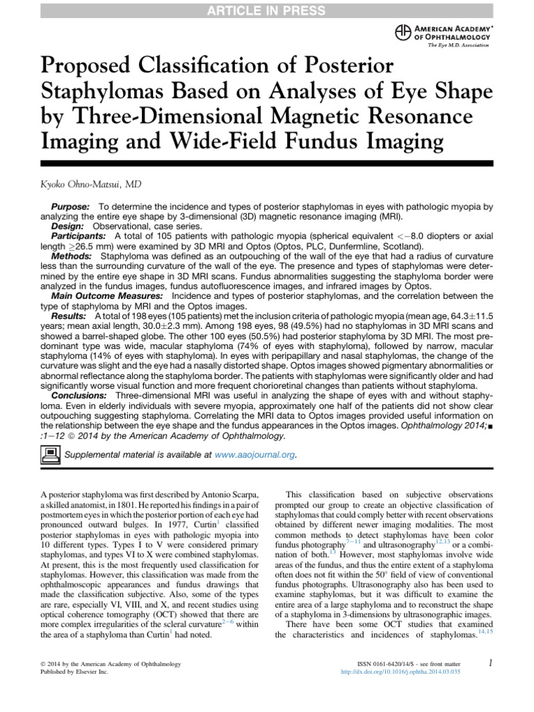 3d Mri | PDF | Magnetic Resonance Imaging | Myopia