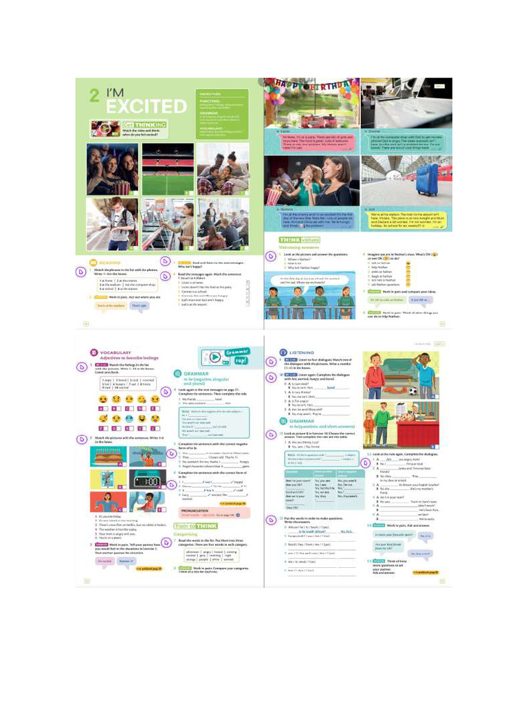 TH!NK Student's Book Unity 2 | PDF