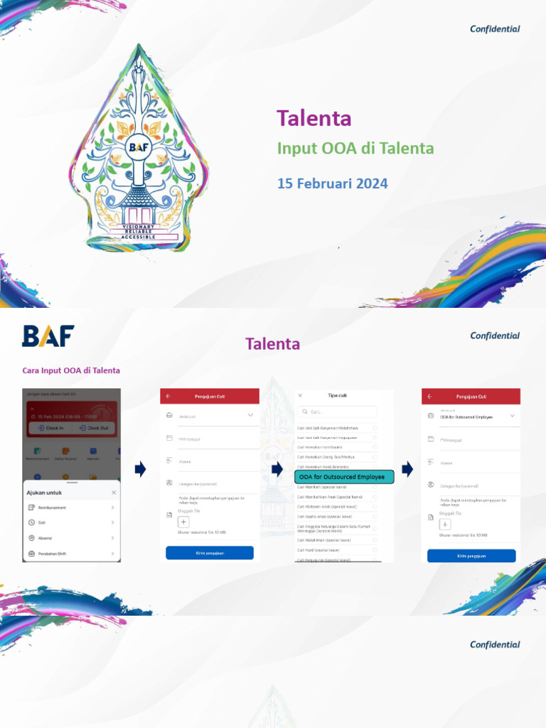 Cara Input Ooa Di Talenta | PDF