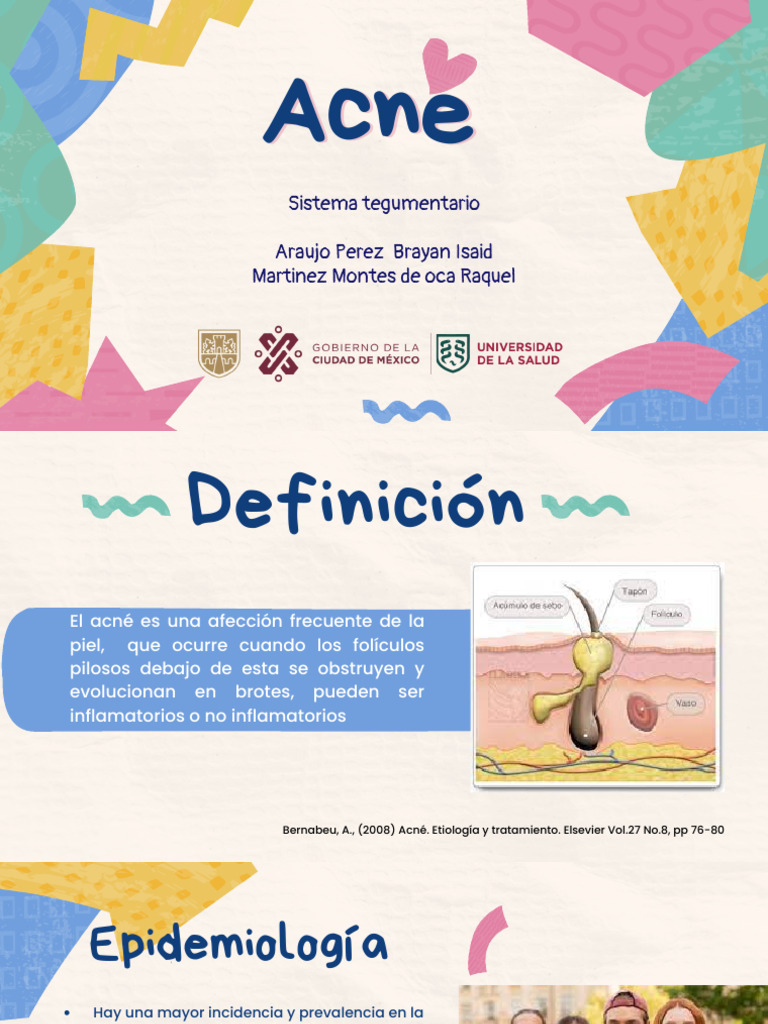 Acné | PDF | Dermatología | Especialidades Medicas
