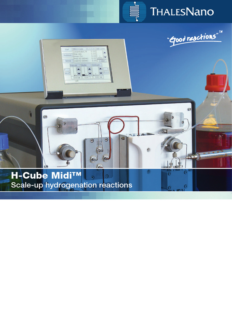H Cube Midi Brochure | Download Free PDF | Hydrogenation | Catalysis H Cube Midi Brochure | Download Free PDF | Hydrogenation | Catalysis