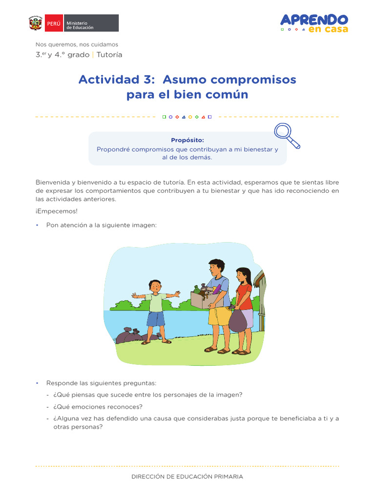 Compromisos para el Bienestar Común | PDF | Bienestar