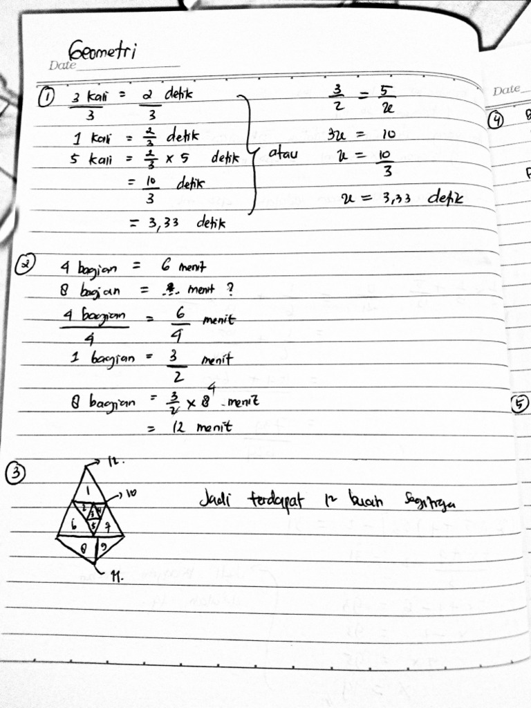 Diag Math SD Lower (Geometri) | PDF