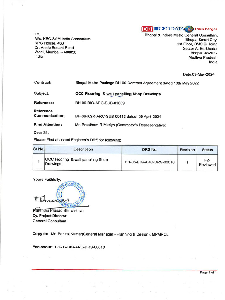 Approved Shop Drawing - OCC Hall Admin Building | PDF