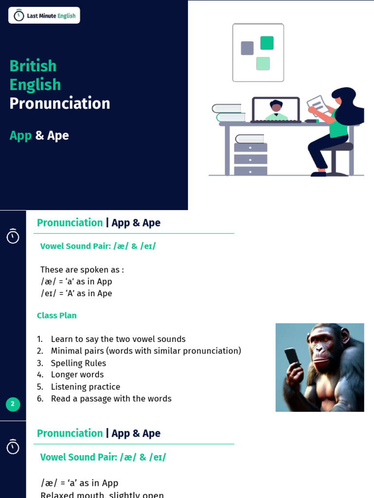 British Vowel Sounds: App to Boat | PDF | English Language | Vowel