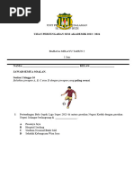 BM Exam Tahun 1 2025 | PDF