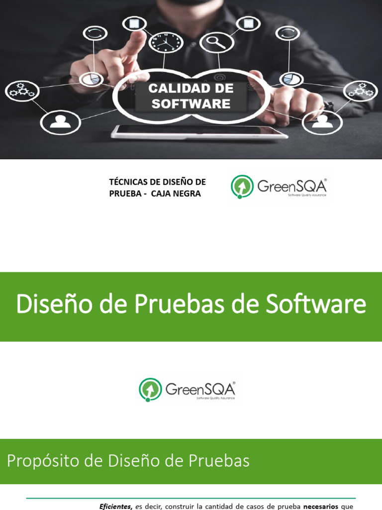Sesión 3 - Tecnicas de Diseño de Pruebas de Caja Negra_ConRespuestas | PDF | Software | Pruebas ...