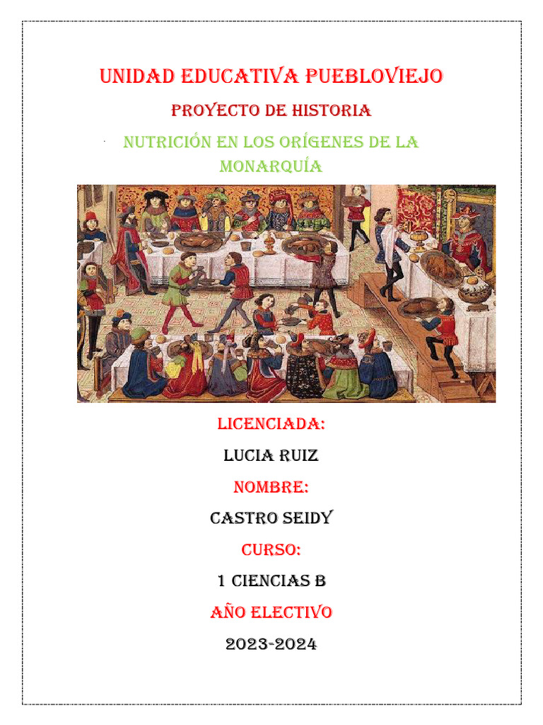 Proyecto Historia 1 | PDF