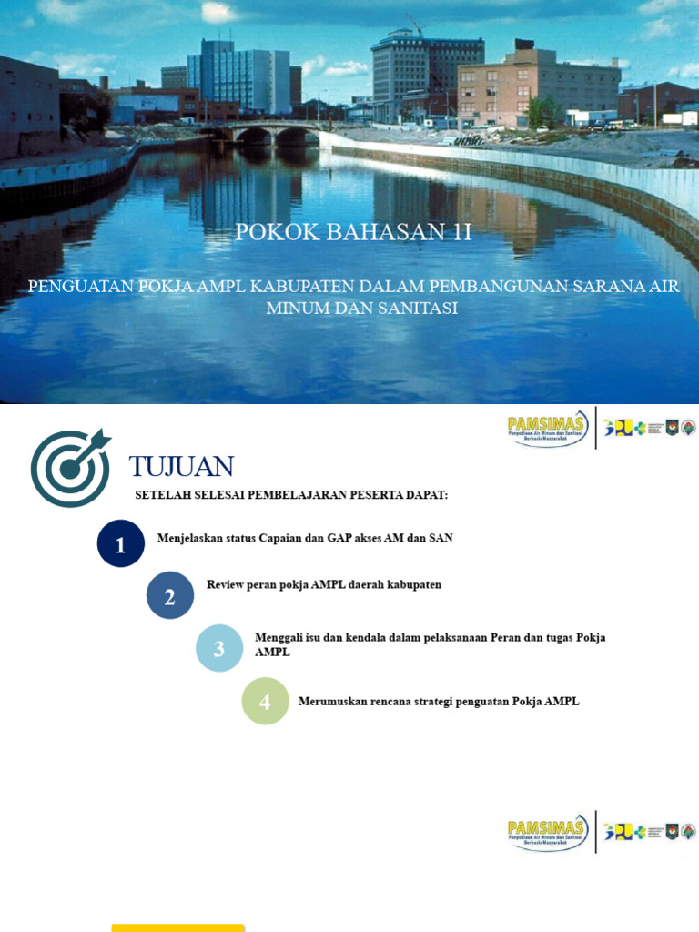 Penguatan Pokja AMPL Kabupaten Dalam Pembangunan Sarana Air Minum Dan ...