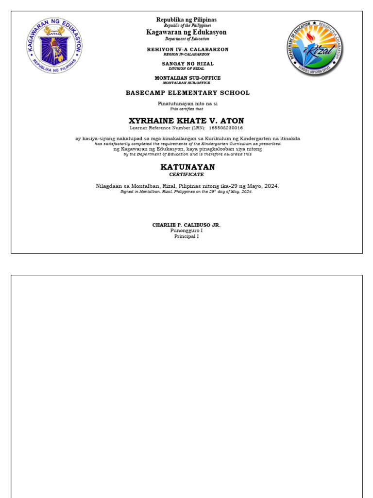 Aton Completion | PDF