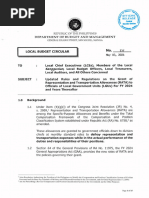 LGU Budget Cycle | PDF | Fund Accounting | Budget